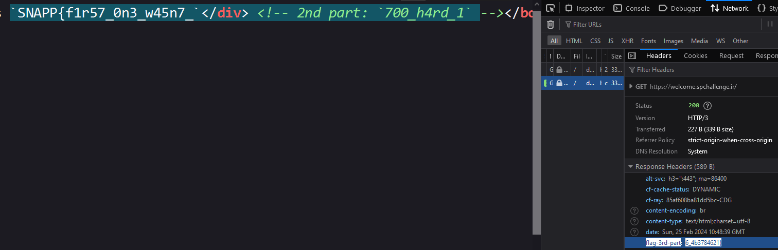 welcome - Pr1m3d CTF writeups